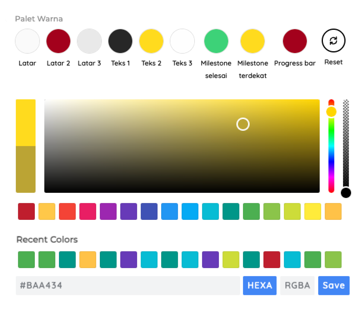 Milestone Widget - Trakteer Help